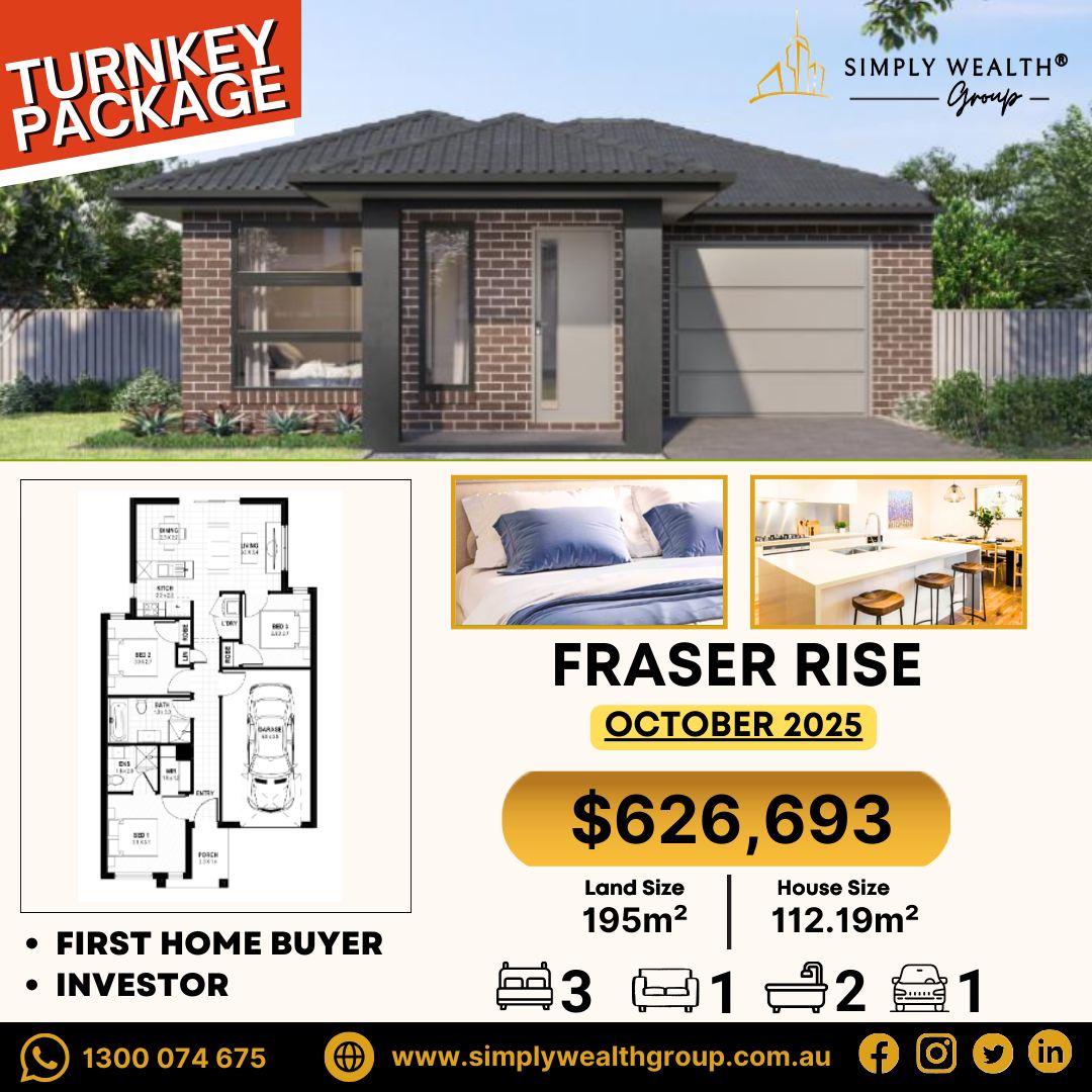 Turnkey Home In Fraser Rise – Ready October 2025!