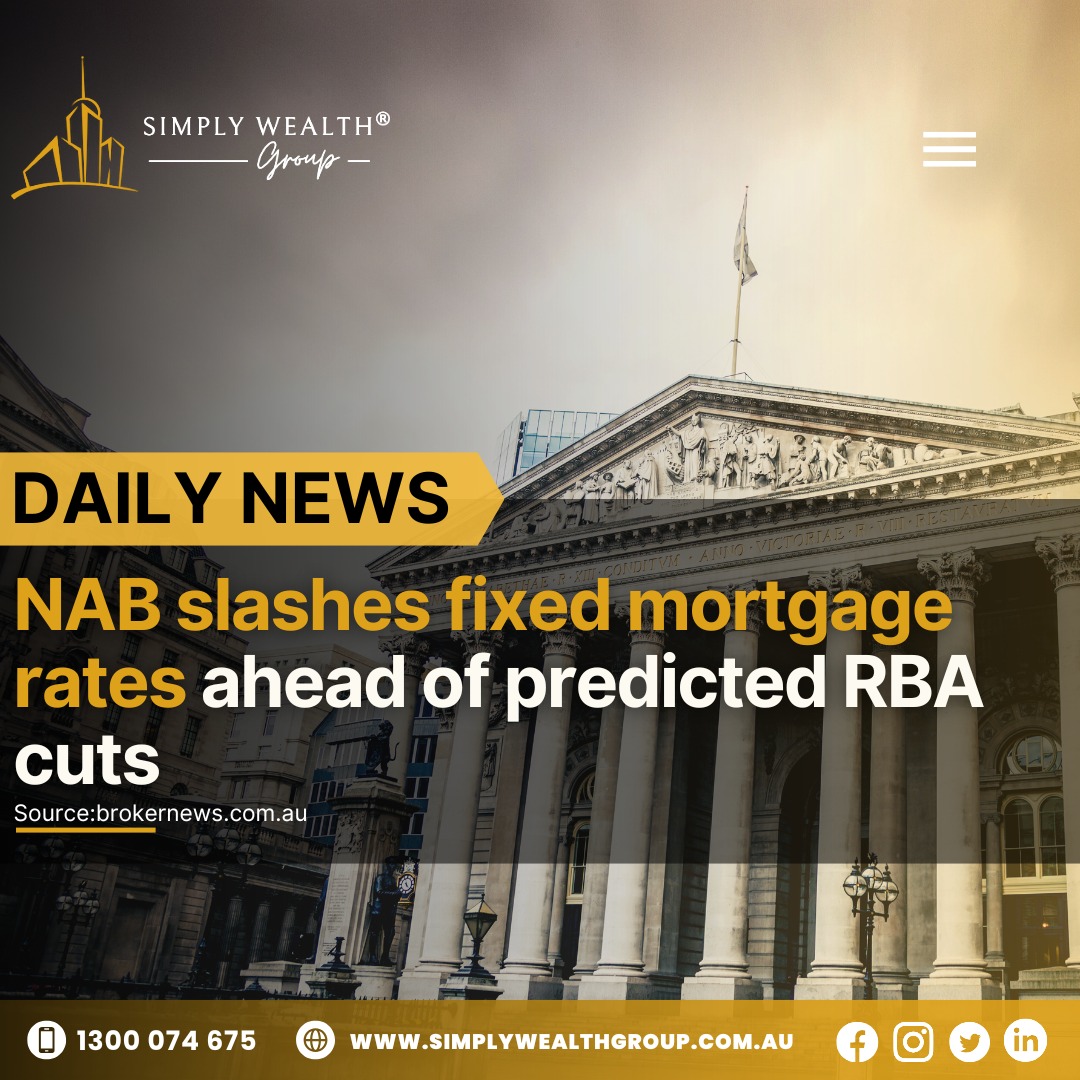 NAB Cuts Fixed Rates As RBA Forecasts Shift