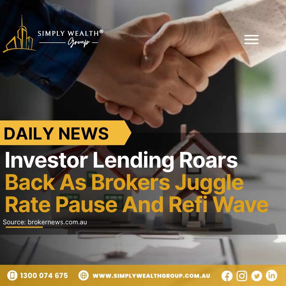 𝗡𝗘𝗪𝗦 𝗔𝗟𝗘𝗥𝗧: 𝗜𝗻𝘃𝗲𝘀𝘁𝗼𝗿 𝗟𝗲𝗻𝗱𝗶𝗻𝗴 𝗥𝗼𝗮𝗿𝘀 𝗕𝗮𝗰𝗸 𝗔𝘀 𝗕𝗿𝗼𝗸𝗲𝗿𝘀 𝗝𝘂𝗴𝗴𝗹𝗲 𝗥𝗮𝘁𝗲 𝗣𝗮𝘂𝘀𝗲 ...